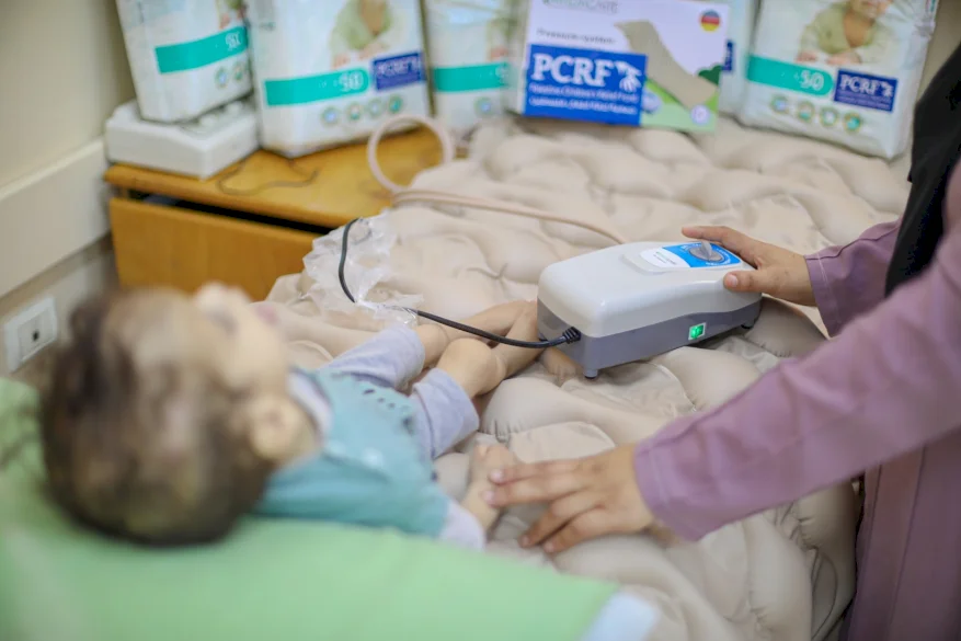 Medical Relief Supply Distribution For Children In The Gaza Strip