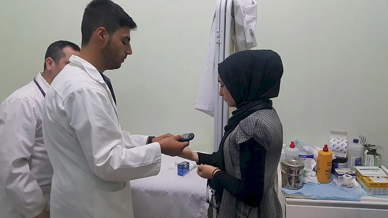PCRF Distributes Diabetic Kits to Syrian Children