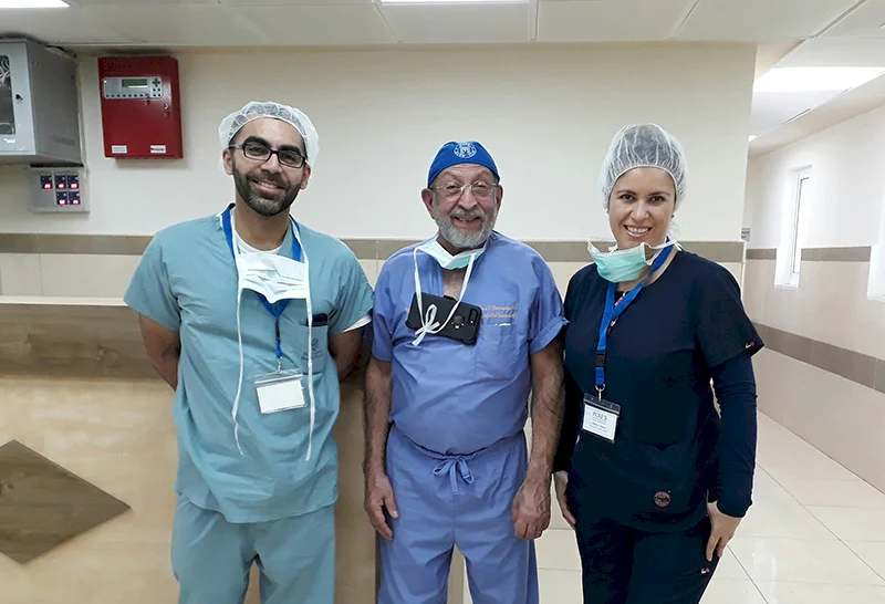 American Hand Surgery Team Volunteers in Palestine