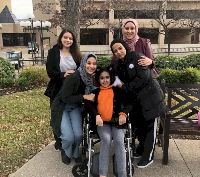 Palestinian Girl Recovering After Major Spine Surgery