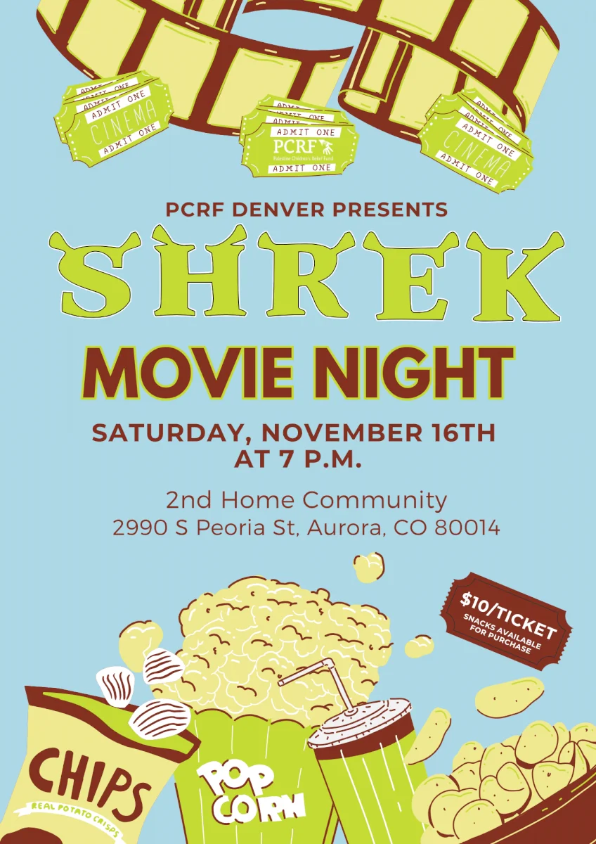 PCRF-Denver Shrek Movie Night