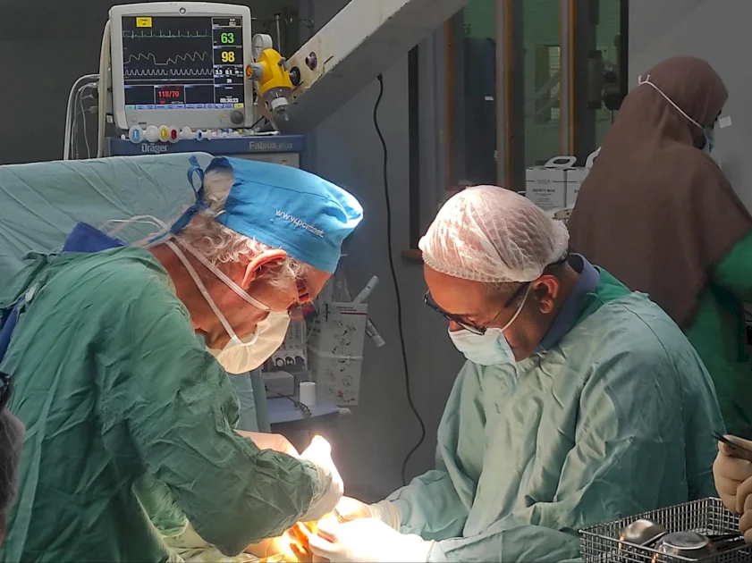 French Hand Surgery Mission To Gaza
