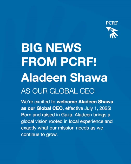PCRF Appoints Aladeen Shawa as Global CEO